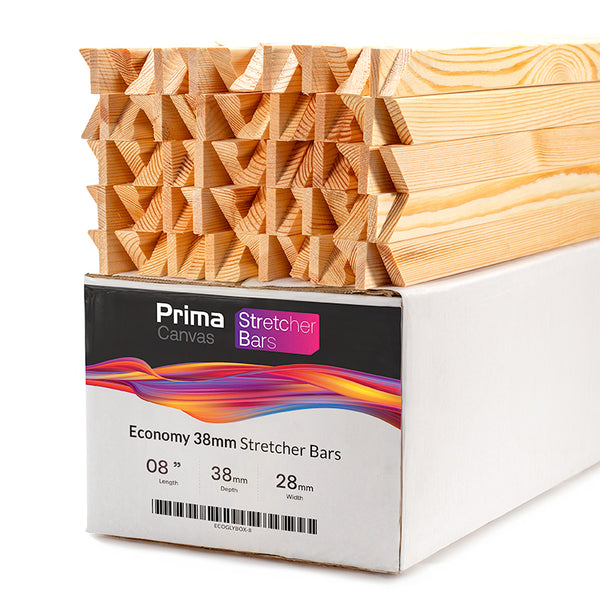 Economy 38mm Stretcher Bars - Full Boxes – Canvas and Stretcher Bars